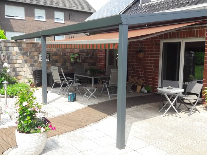 Referenzen für Terrassenüberdachungen - Holzbau Peter Krampe