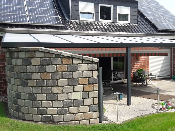 Referenzen für Terrassenüberdachungen - Holzbau Peter Krampe